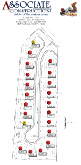 Associate Construction Subdivision Maps